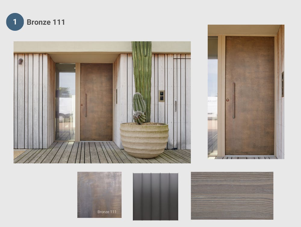 Choosing a front door for grey cladding | Urban Front