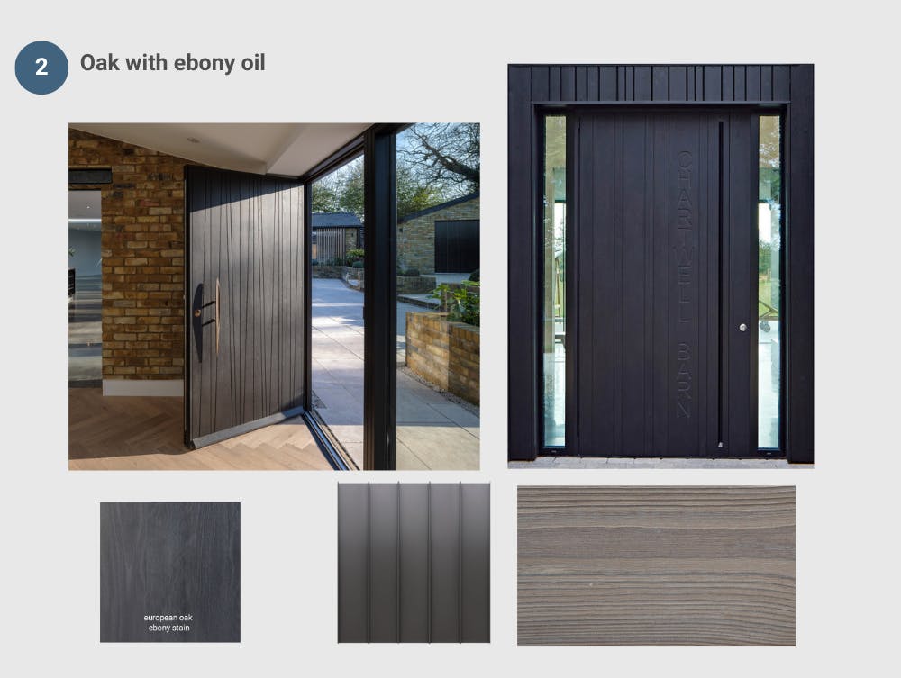Choosing a front door for grey cladding | Urban Front