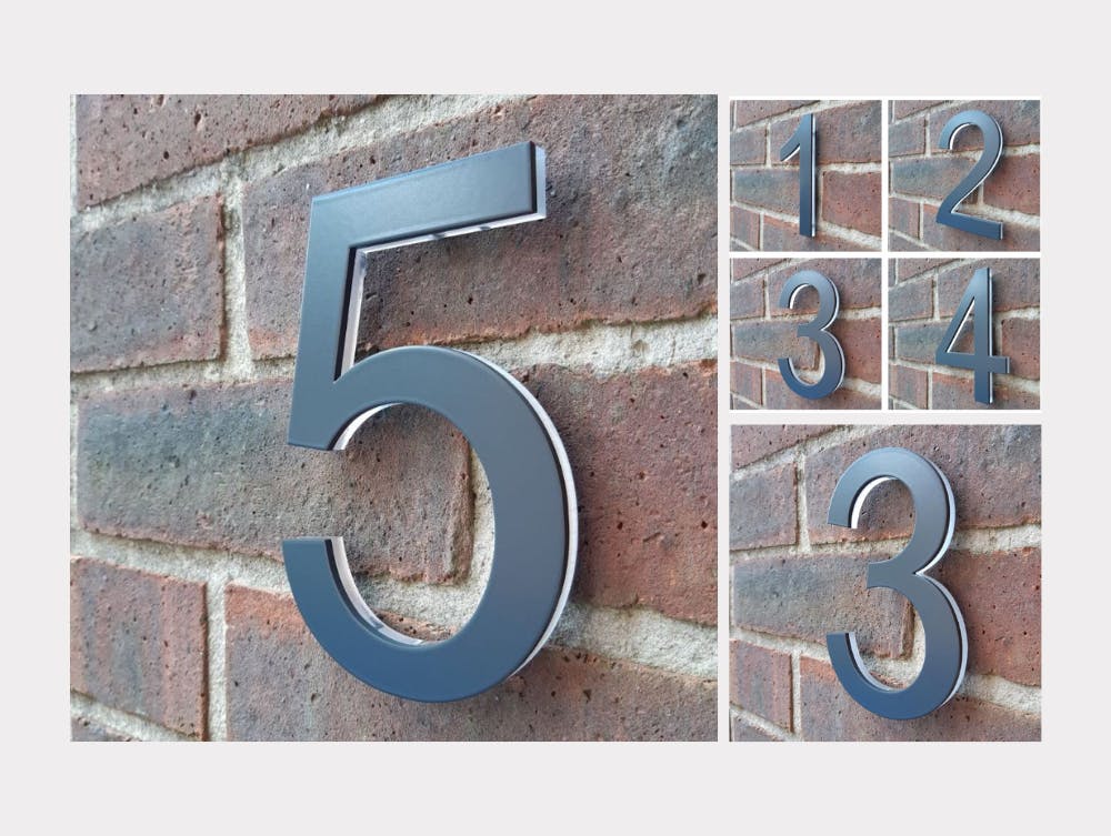 Made for you: the perfect house number for your home | Urban Front