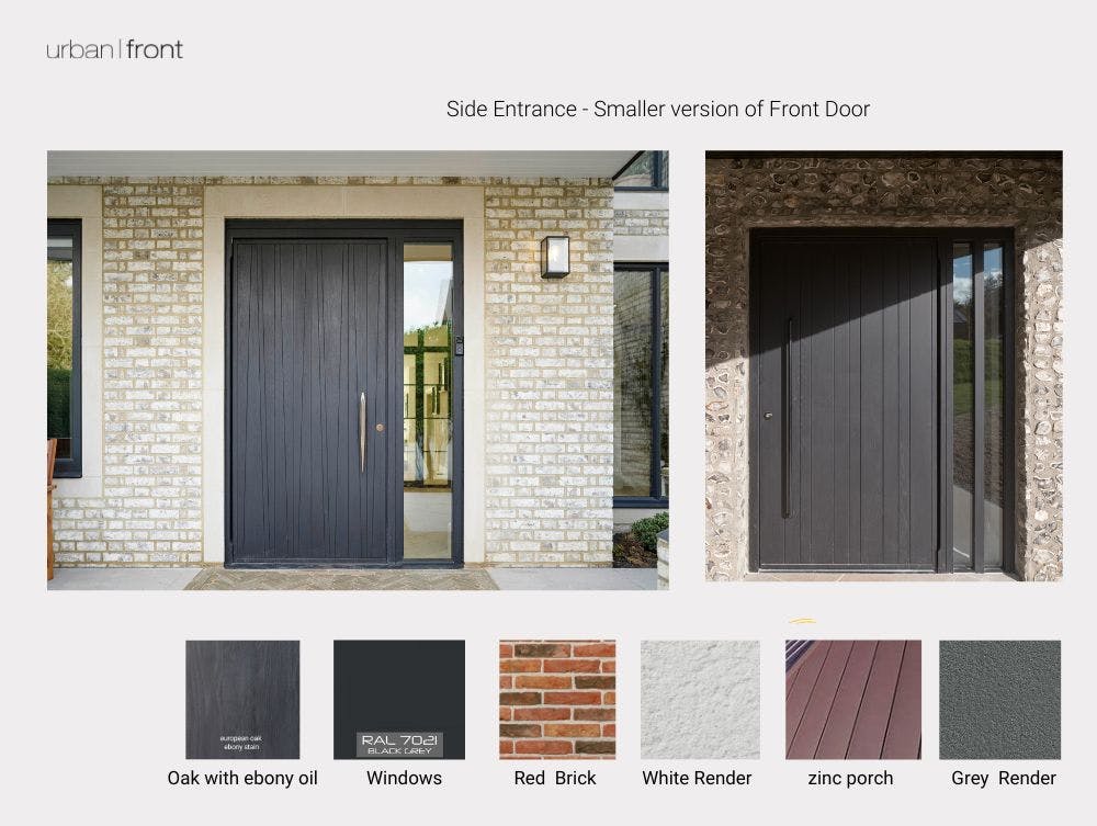 Design decision: should your external doors match?