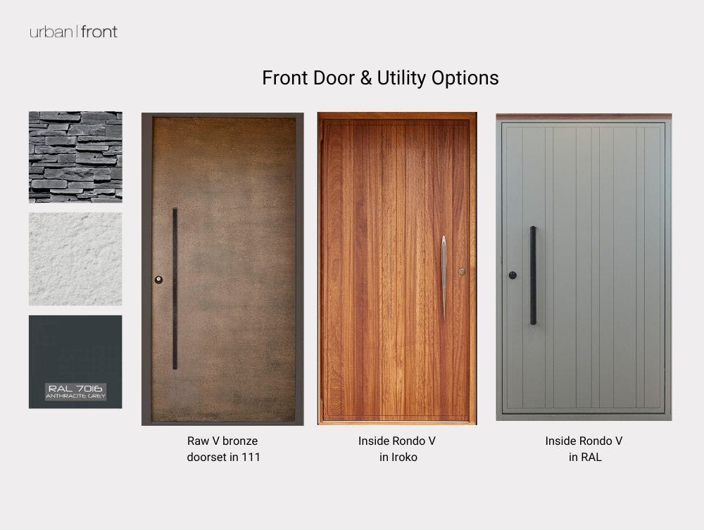 Design decision: should your external doors match?
