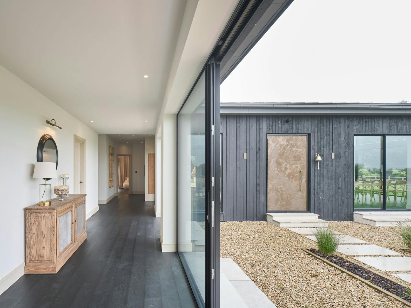 Cuttle Brook Barn bronze door