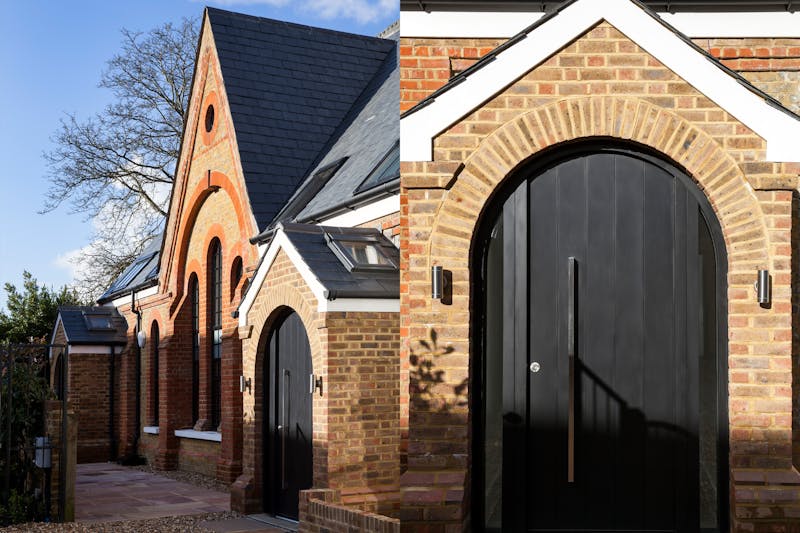 Black front doors - black external doors | Urban Front