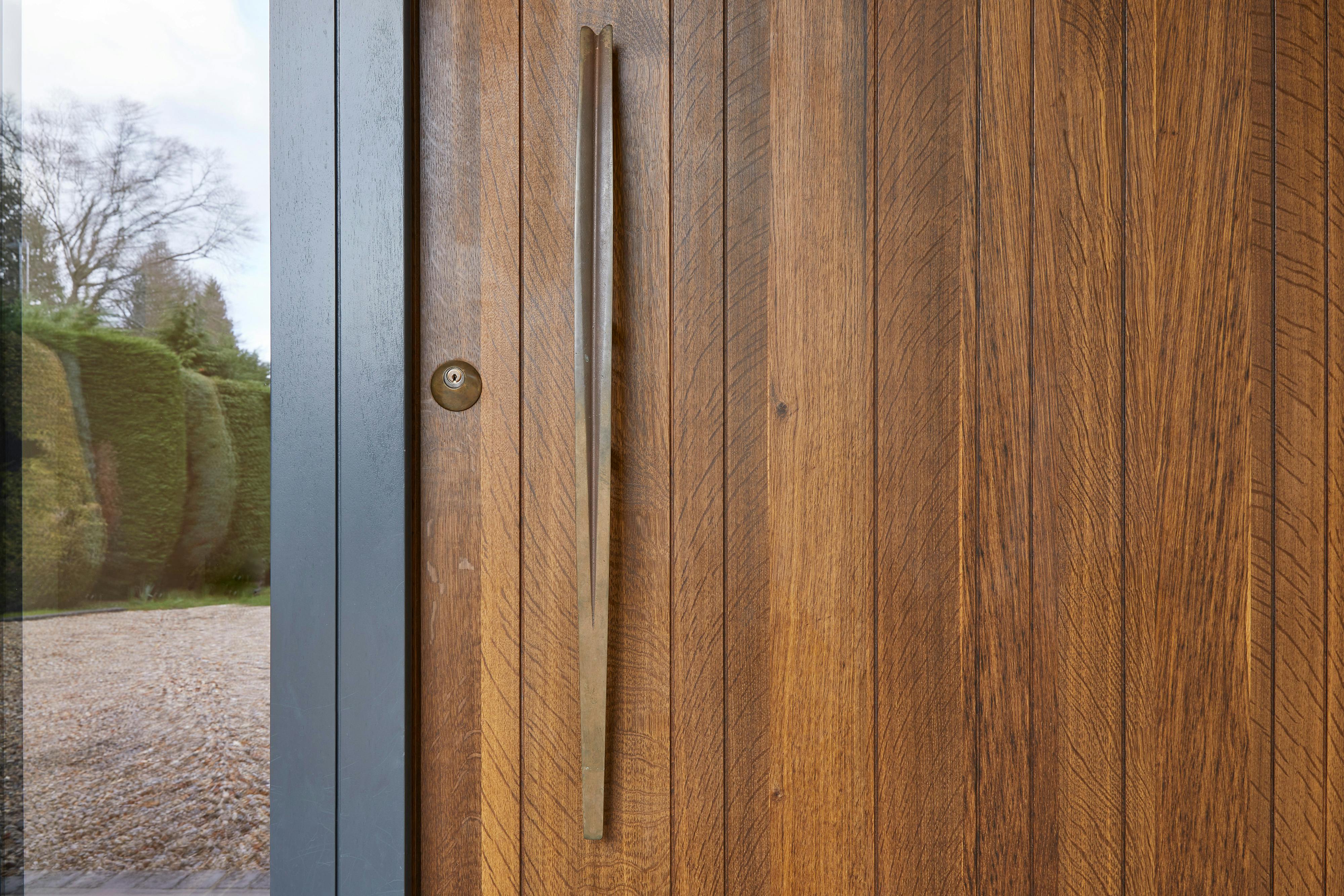 Fumed oak wood doors | Urban Front