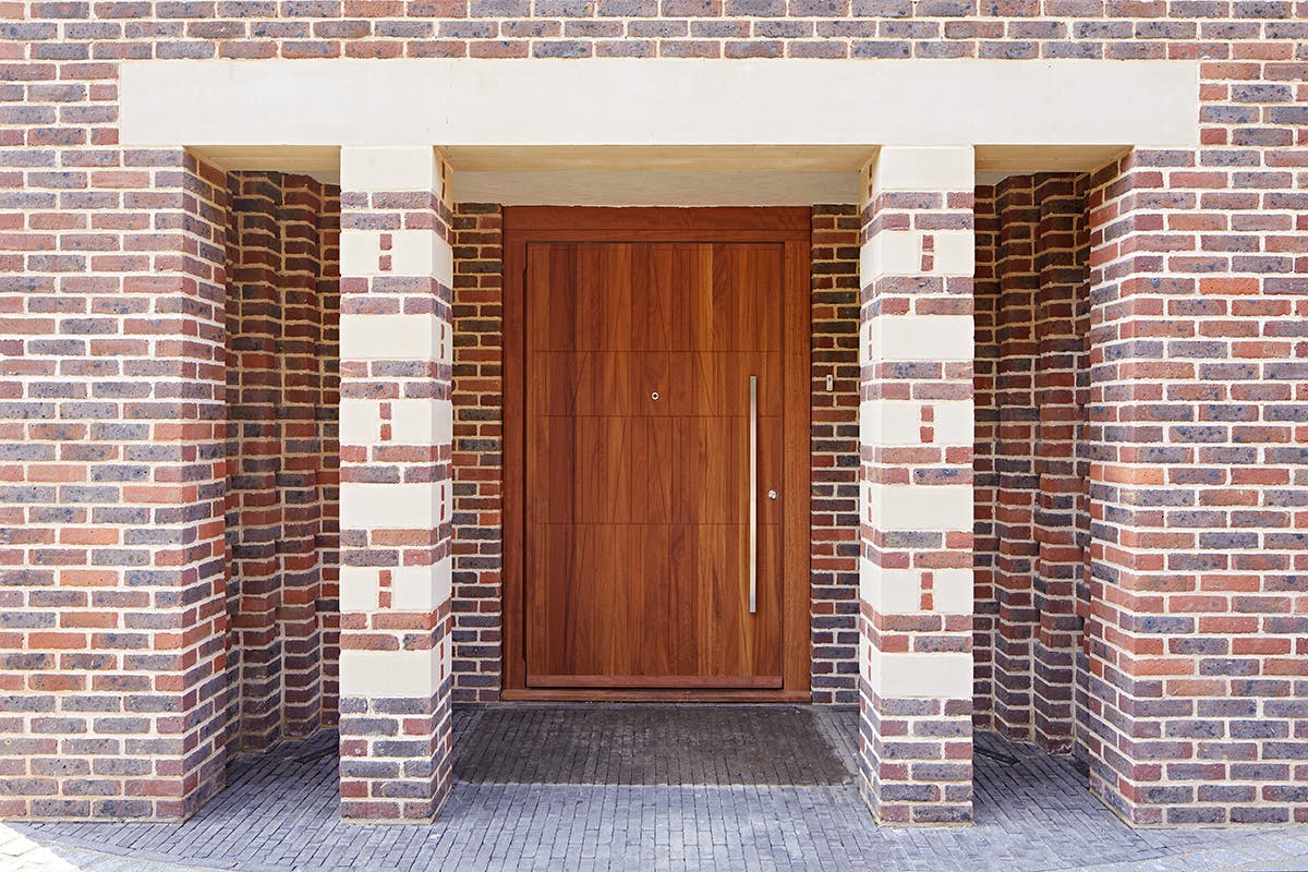 Iroko wood doors | Urban Front