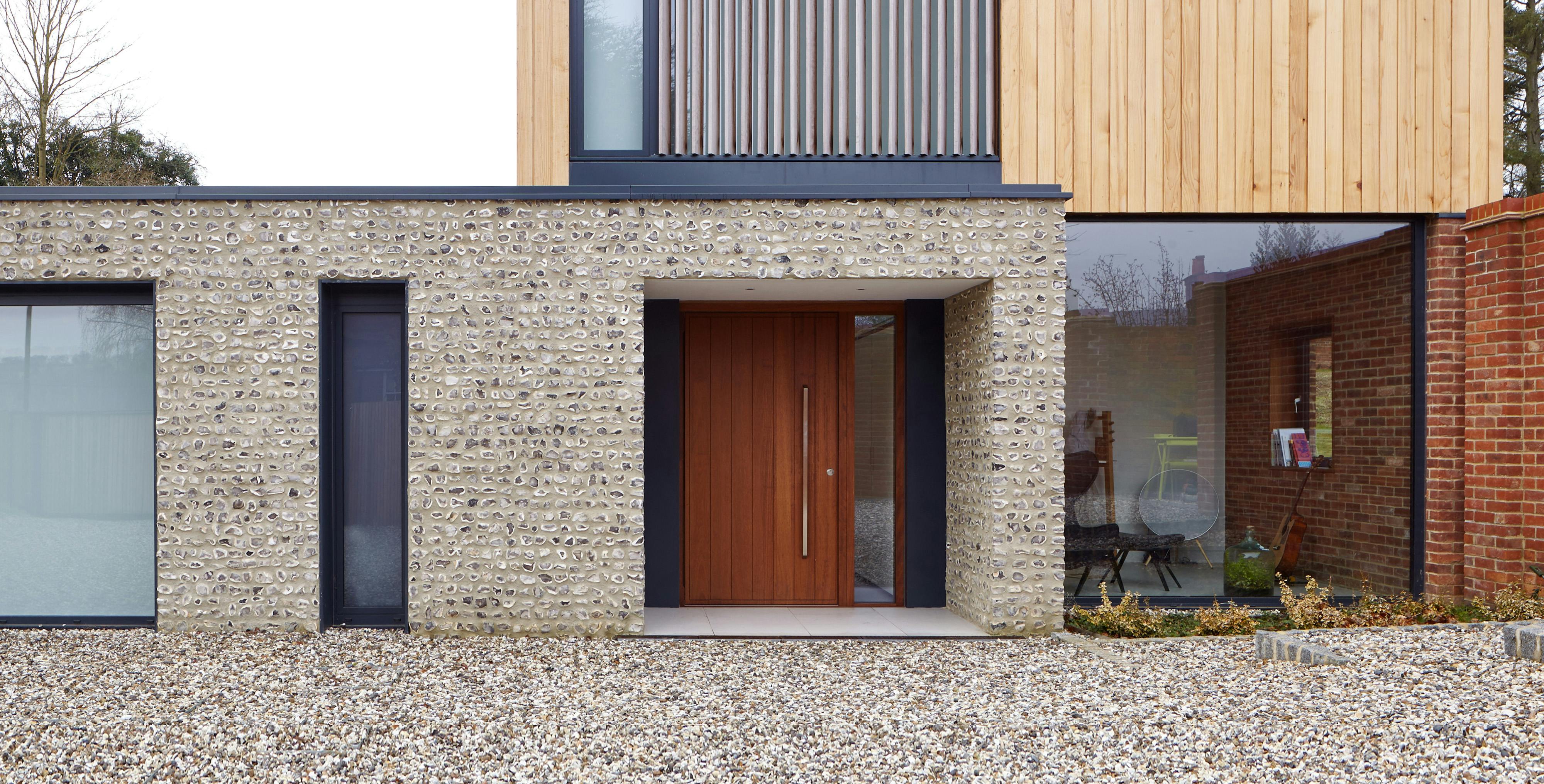 Contemporary front door designs - Front door with sidelights | Urban Front