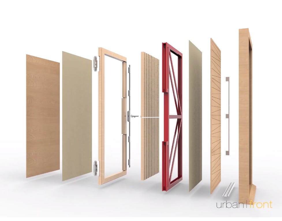 Modern doors - Hardwood doors | Urban Front